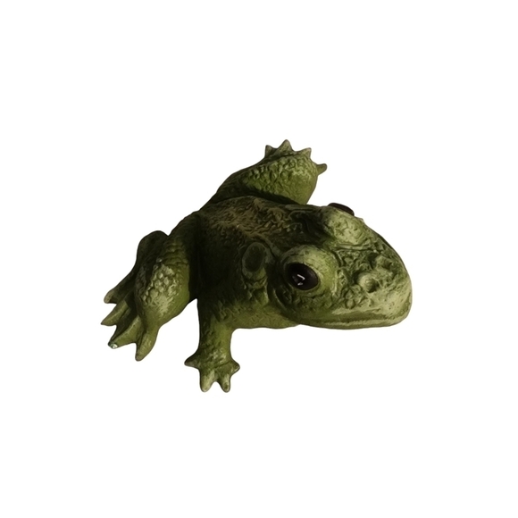 Art | Frogs Toad Figure Realistic Frog Ceramic Art Piece Frog Amphibian ...